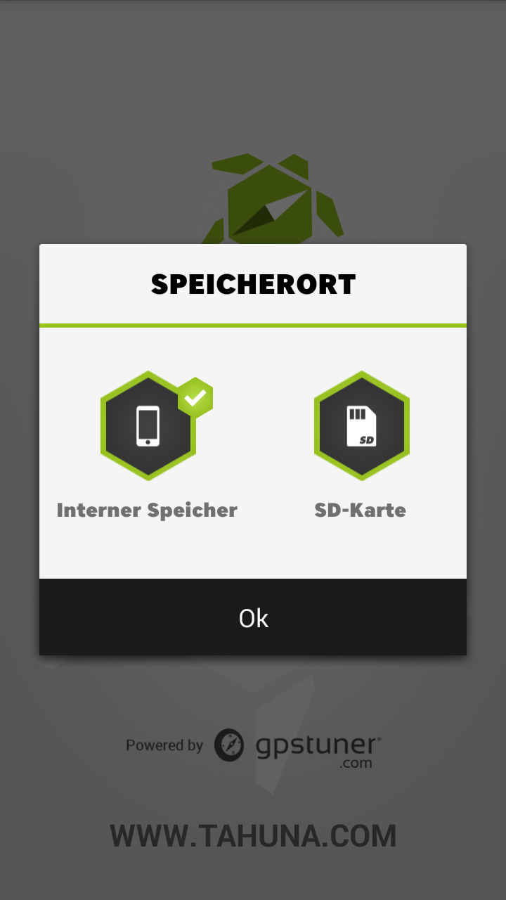 TAHUNA App Documentation – DE – GPS Tuner